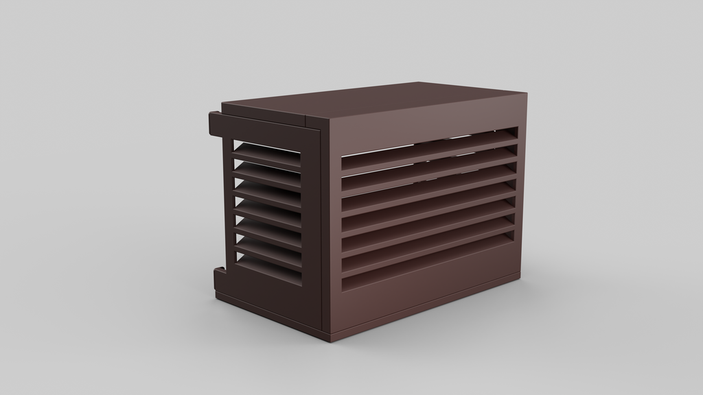 PTAC Window & Wall Air Conditioner Cover - Bronze | ALL COVERS™