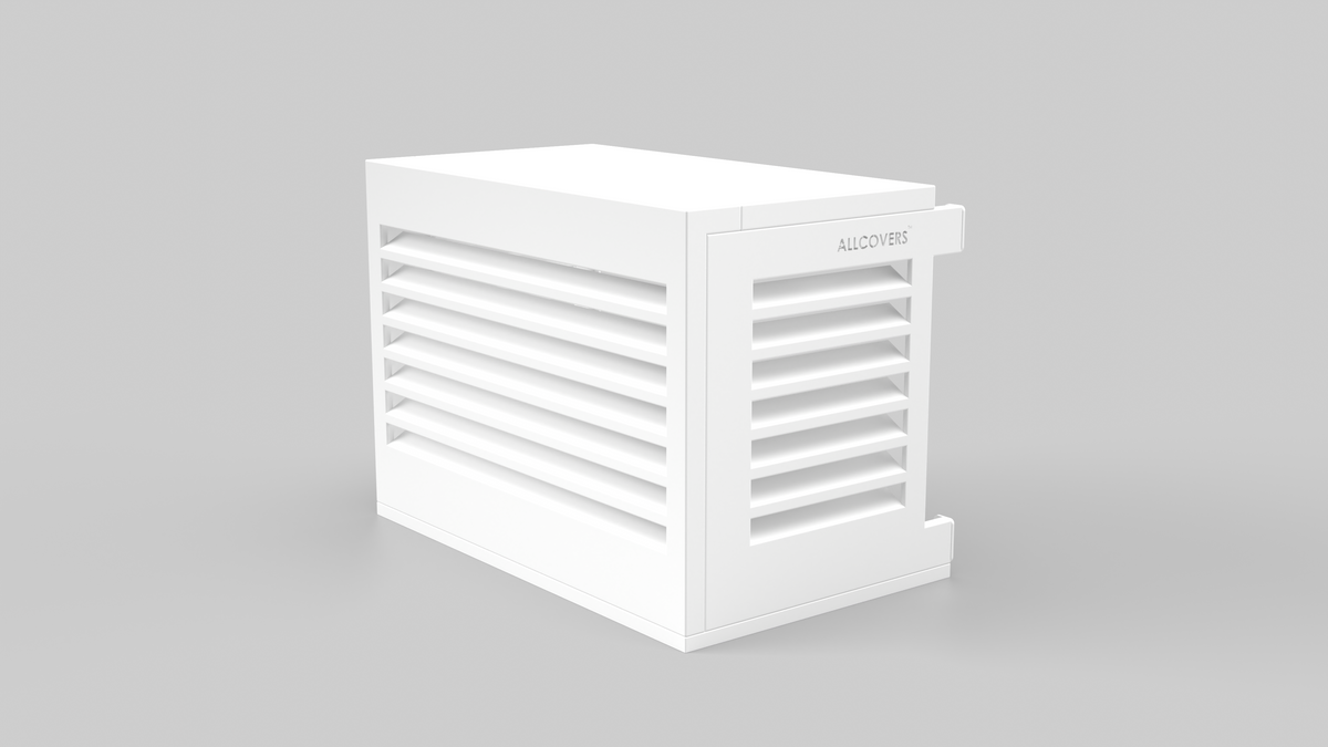 PTAC Window & Wall Air Conditioner Cover - White | ALL COVERS™